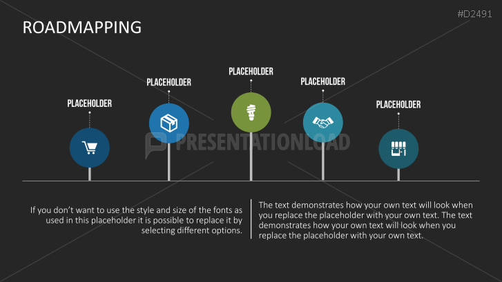 Roadmapping | PowerPoint Template | PresentationLoad