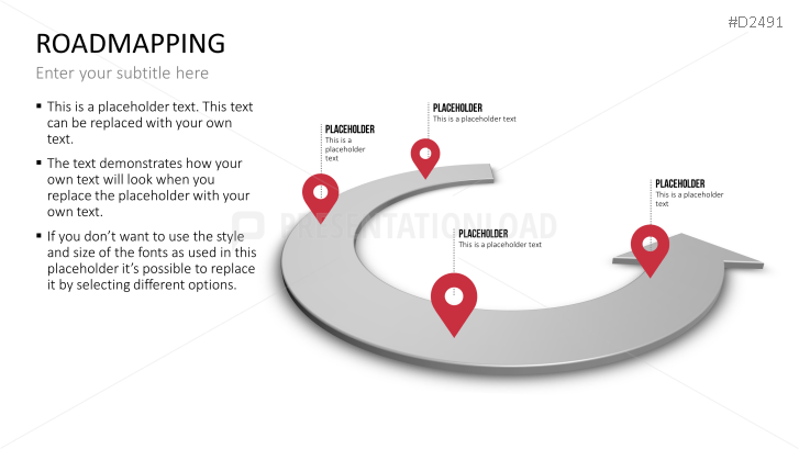 Roadmapping | PowerPoint Template | PresentationLoad
