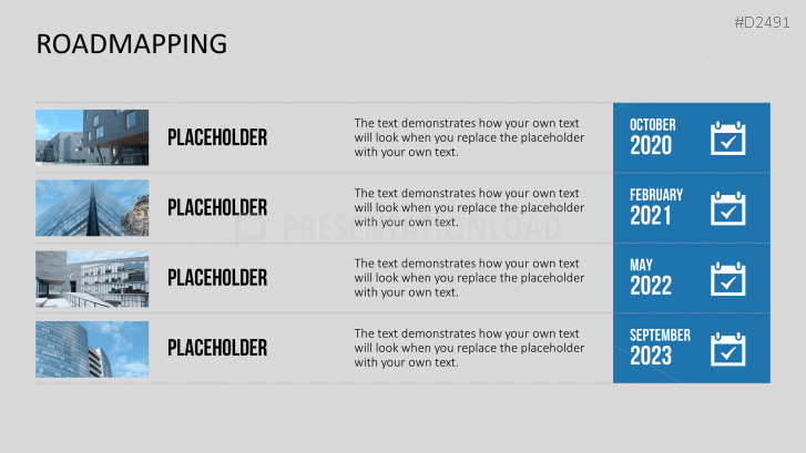 Roadmapping | PowerPoint Template | PresentationLoad