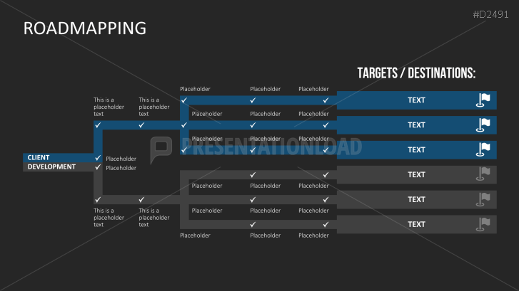 Roadmapping | PowerPoint Template | PresentationLoad