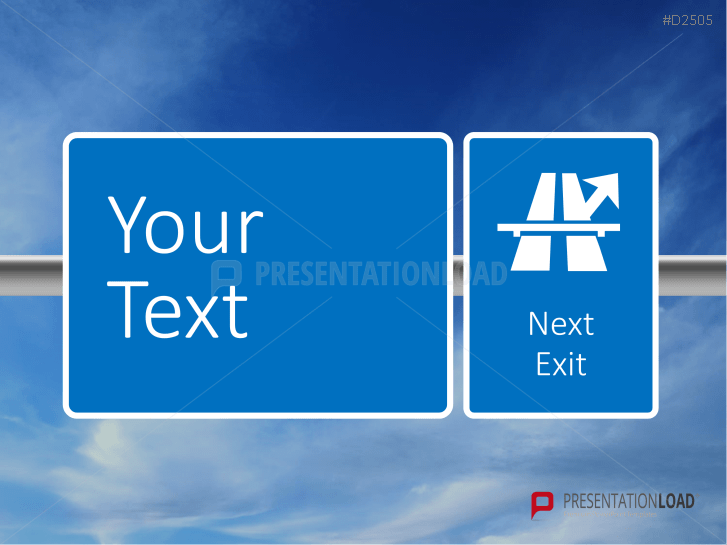 Highway Signs | PowerPoint Templates | PresentationLoad