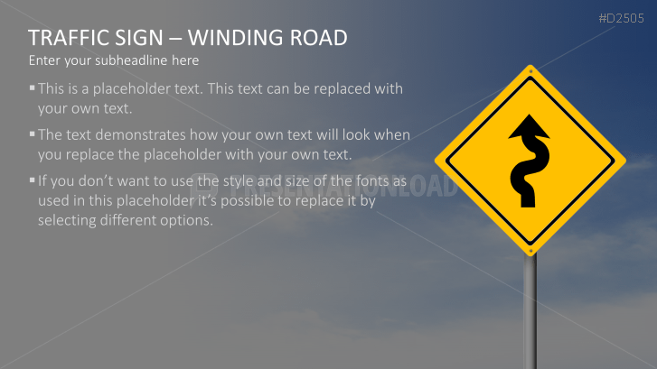 Highway Signs | PowerPoint Templates | PresentationLoad