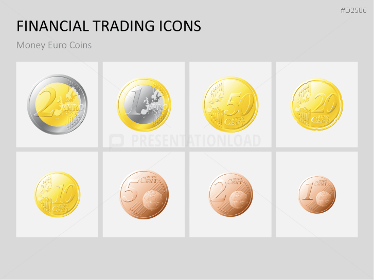 Financial Trading Icons 3D | PowerPoint Templates | PresentationLoad