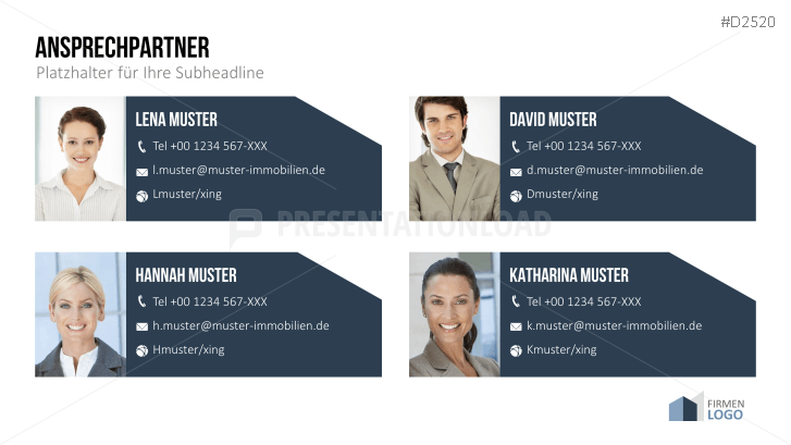 Immobilien Exposé Vorlagen | PowerPoint Vorlage | PresentationLoad