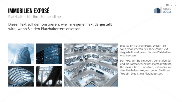 Immobilien Exposé Vorlagen | PowerPoint Vorlage | PresentationLoad