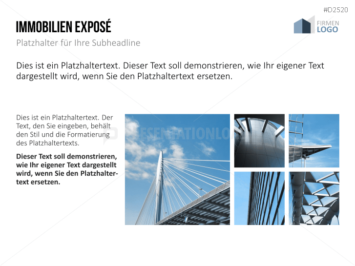 Immobilien Exposé Vorlagen | PowerPoint Vorlage | PresentationLoad