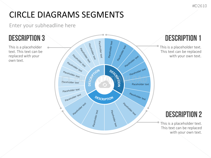 Circle Diagrams PowerPoint Template - Segments