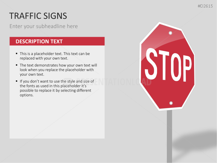Traffic Signs | PowerPoint Templates | PresentationLoad