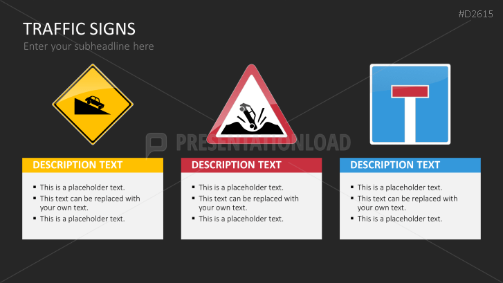 Traffic Signs | PowerPoint Templates | PresentationLoad