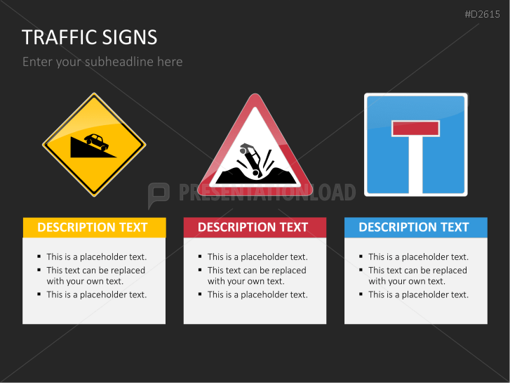 Traffic Signs | PowerPoint Templates | PresentationLoad