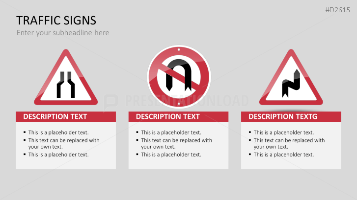 Traffic Signs | PowerPoint Templates | PresentationLoad