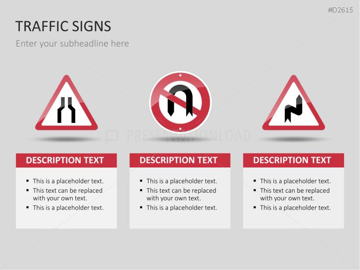 Traffic Signs | PowerPoint Templates | PresentationLoad