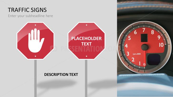 Traffic Signs | PowerPoint Templates | PresentationLoad