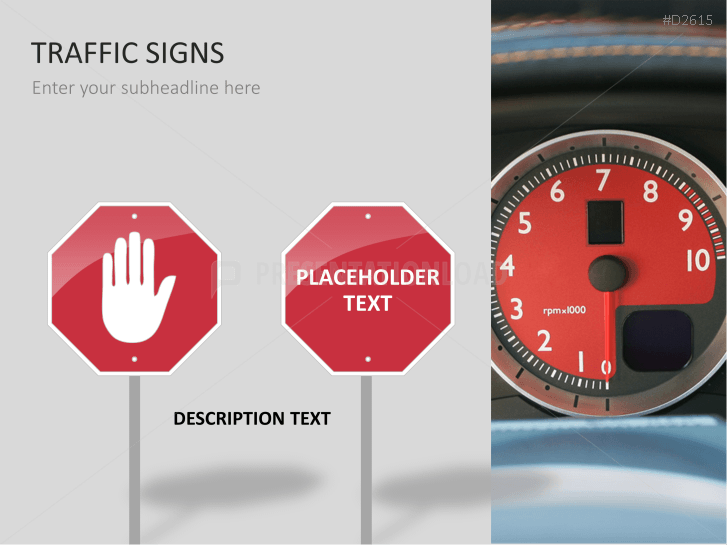 Traffic Signs | PowerPoint Templates | PresentationLoad
