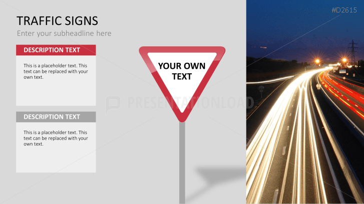 Traffic Signs | PowerPoint Templates | PresentationLoad