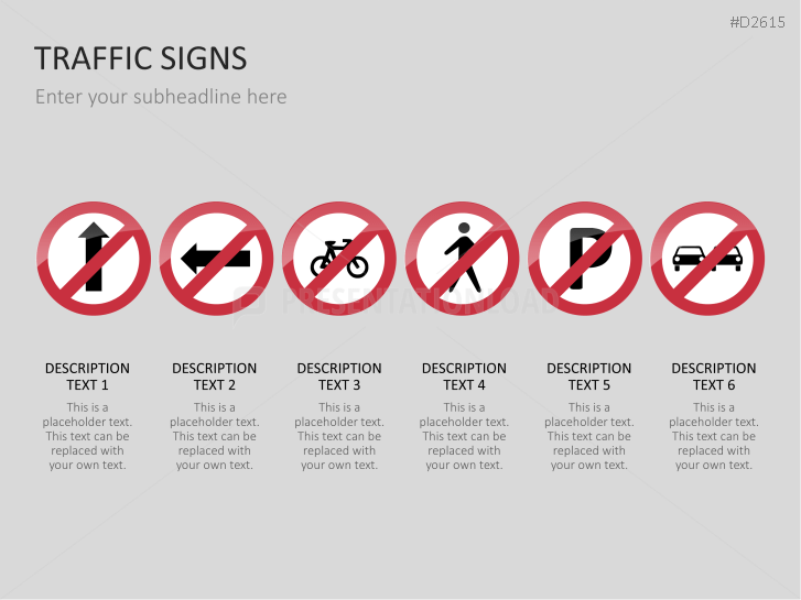 Traffic Signs | PowerPoint Templates | PresentationLoad