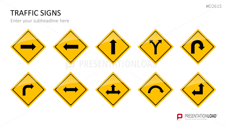 Traffic Signs | PowerPoint Templates | PresentationLoad