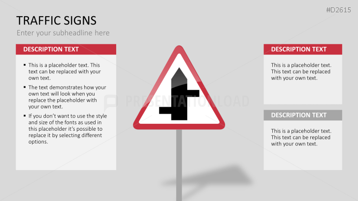 Traffic Signs | PowerPoint Templates | PresentationLoad