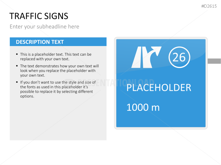 Traffic Signs | PowerPoint Templates | PresentationLoad