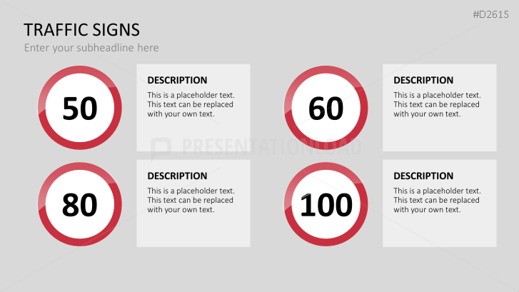 Traffic Signs | PowerPoint Templates | PresentationLoad