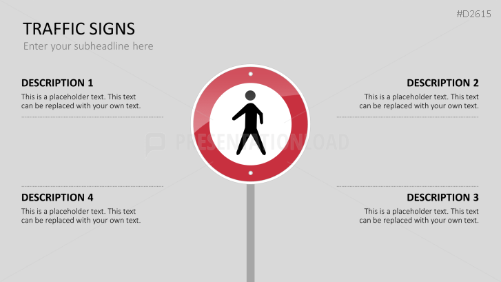 Traffic Signs | PowerPoint Templates | PresentationLoad