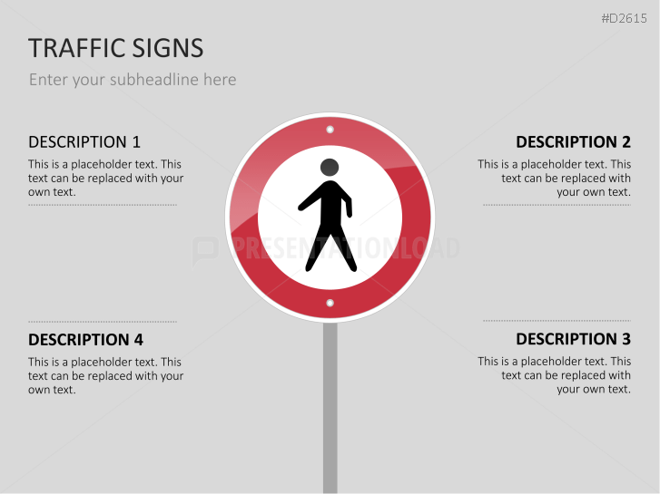 Traffic Signs | PowerPoint Templates | PresentationLoad