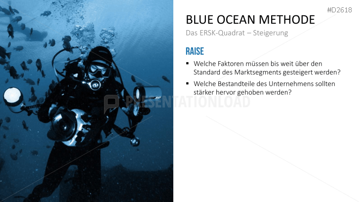 Blue-Ocean-Strategie PPT-Vorlage | Download