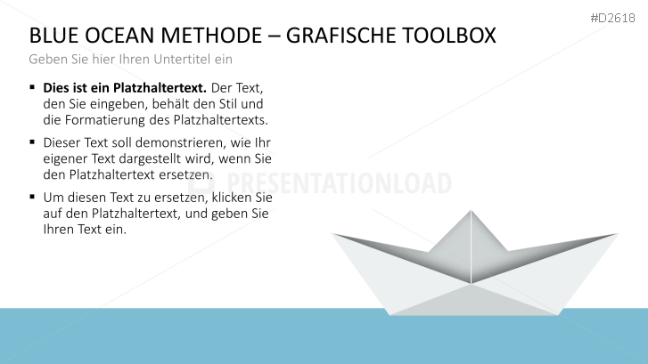Blue-Ocean-Strategie PPT-Vorlage | Download