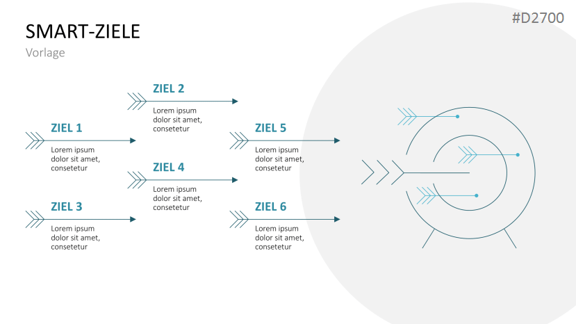 SMART Ziele definieren PowerPoint | PresentationLoad