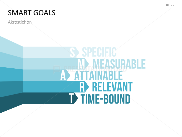 SMART Goals PowerPoint Template
