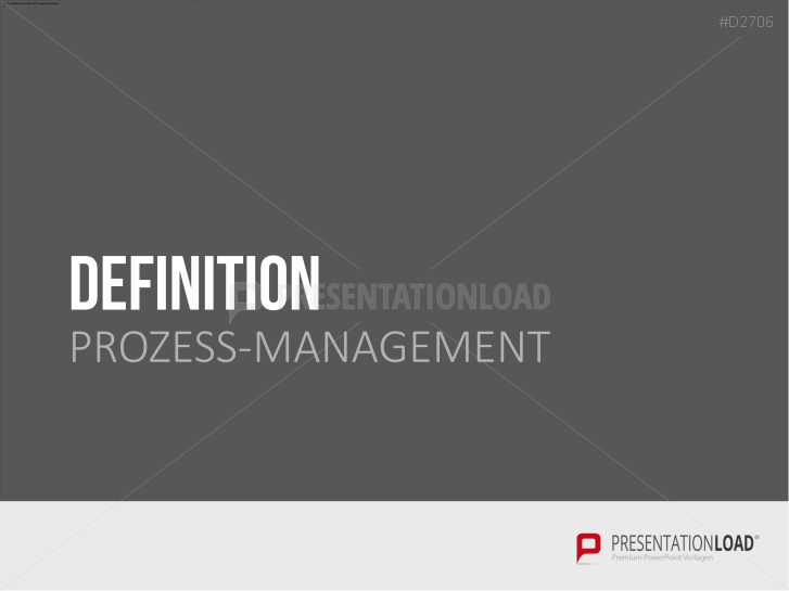 Prozessmanagement PPT-Vorlage | PresentationLoad