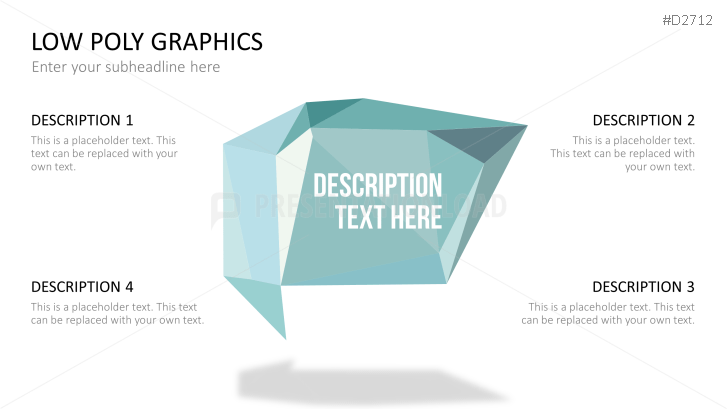 Low Poly Graphics | PowerPoint Templates | PresentationLoad