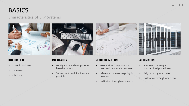Enterprise Resource Planning | PowerPoint Templates | PresentationLoad
