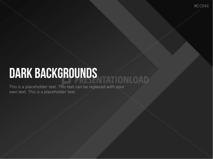Dark Backgrounds | PowerPoint Templates | PresentationLoad