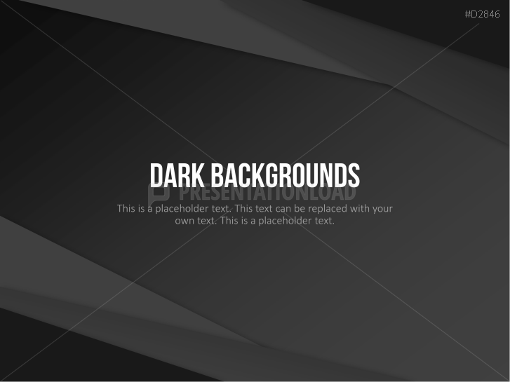 Dark Backgrounds | PowerPoint Templates | PresentationLoad