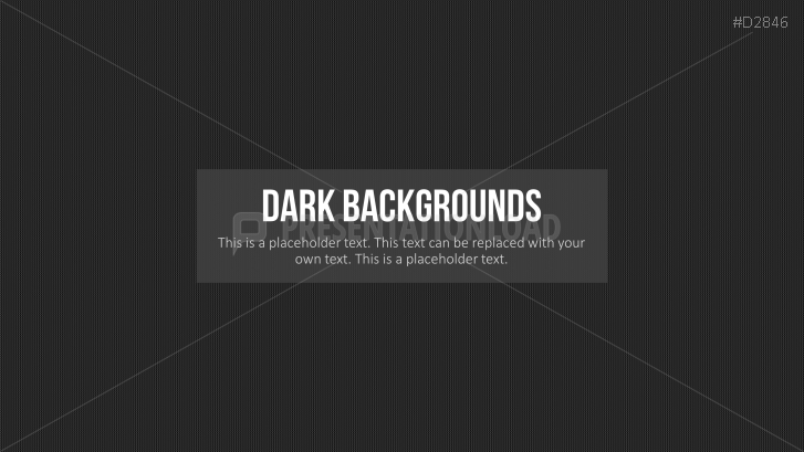 Dark Backgrounds | PowerPoint Templates | PresentationLoad