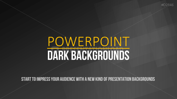 Dark Backgrounds | PowerPoint Templates | PresentationLoad