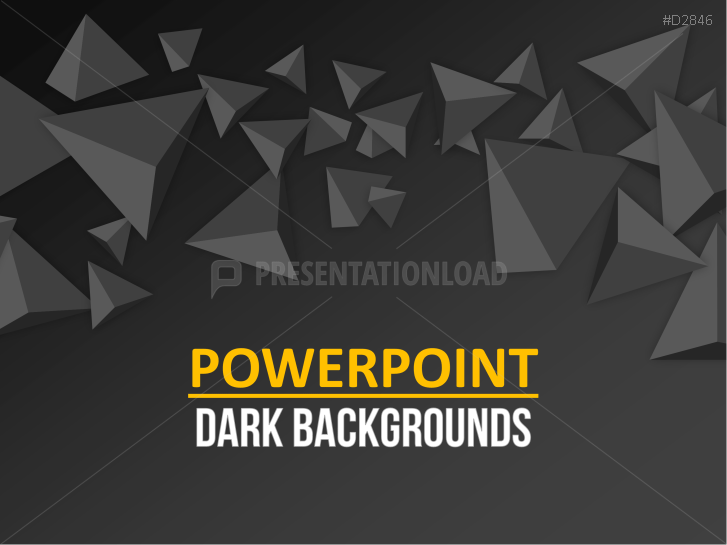 Dark Backgrounds | PowerPoint Templates | PresentationLoad