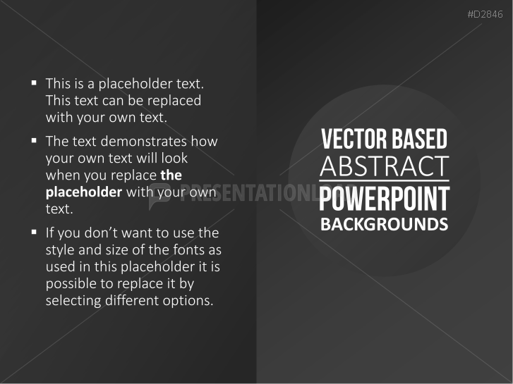 Dark Backgrounds | PowerPoint Templates | PresentationLoad