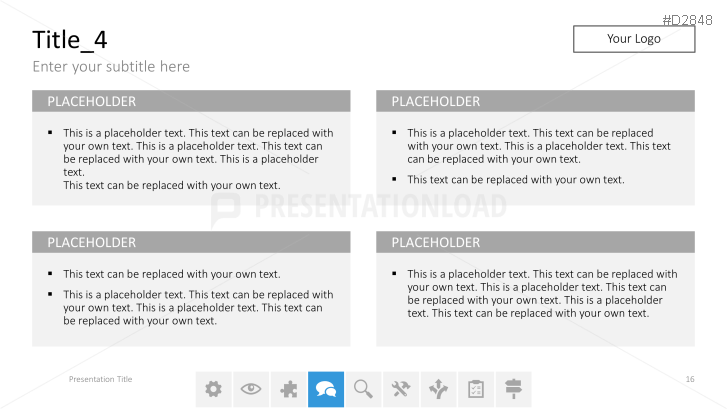 Navigation Elements | PowerPoint Templates | PresentationLoad