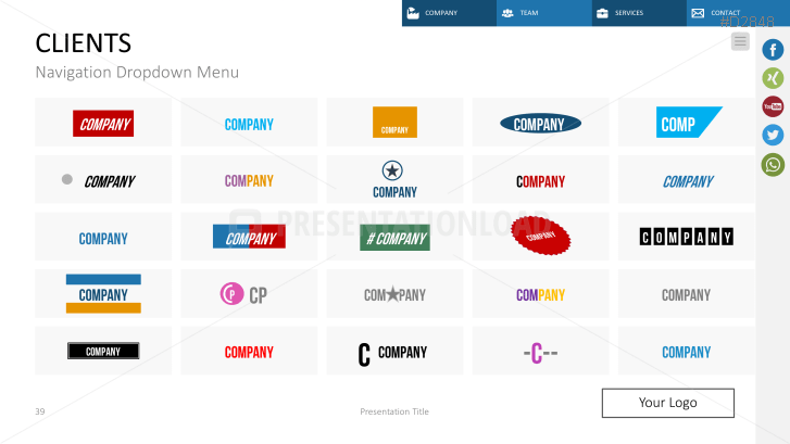 Navigation Elements | PowerPoint Templates | PresentationLoad