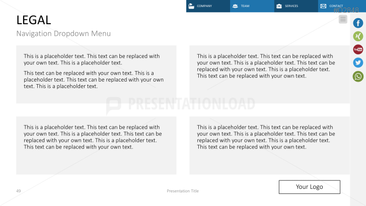 Navigation Elements | PowerPoint Templates | PresentationLoad
