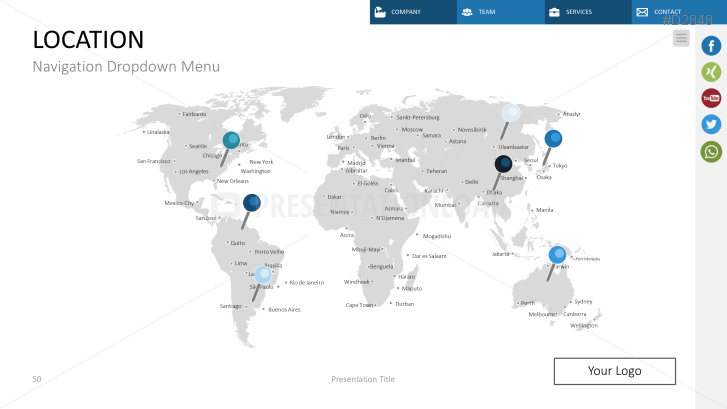 Navigation Elements | PowerPoint Templates | PresentationLoad
