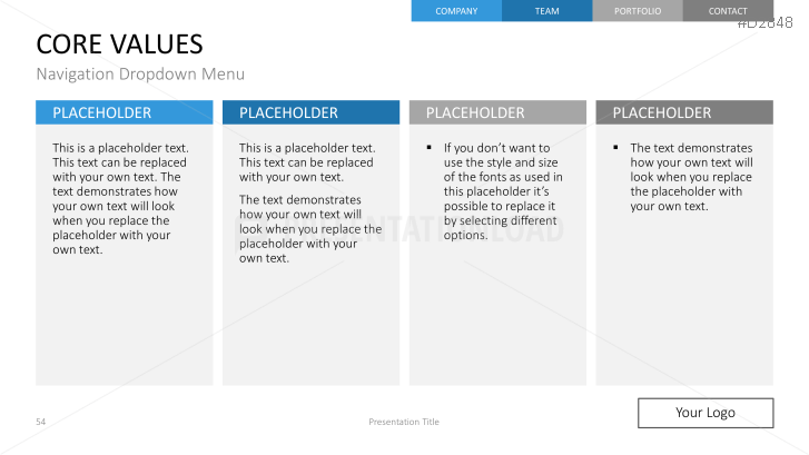 Navigation Elements | PowerPoint Templates | PresentationLoad