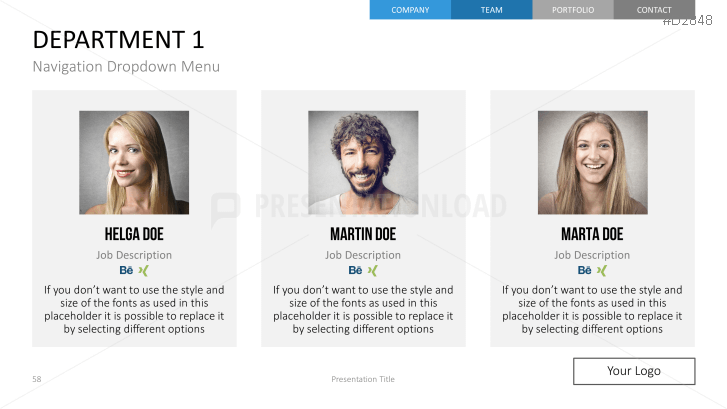Navigation Elements | PowerPoint Templates | PresentationLoad