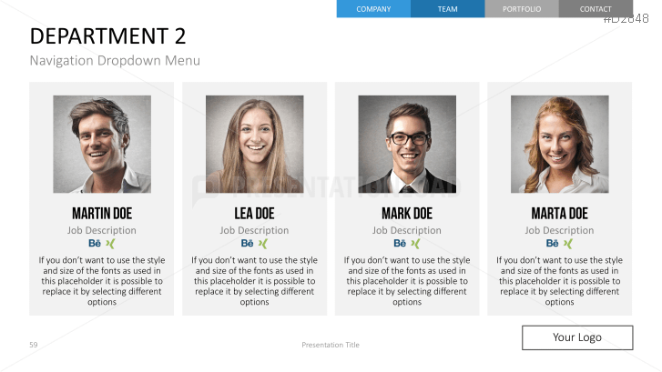 Navigation Elements | PowerPoint Templates | PresentationLoad