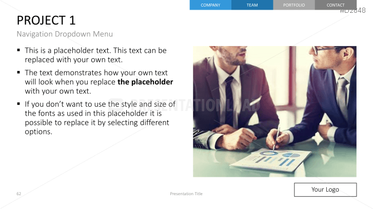 Navigation Elements | PowerPoint Templates | PresentationLoad