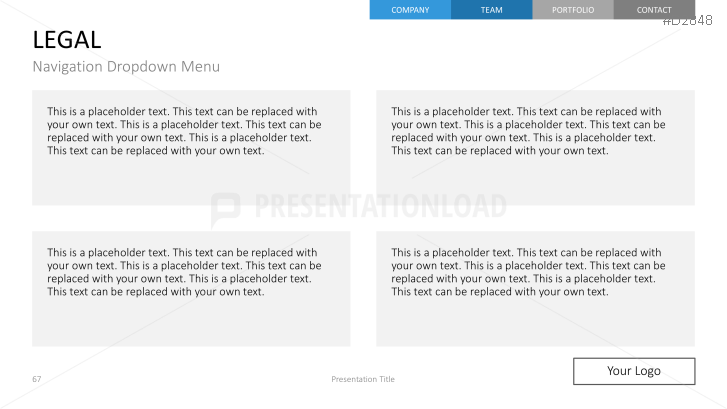 Navigation Elements | PowerPoint Templates | PresentationLoad
