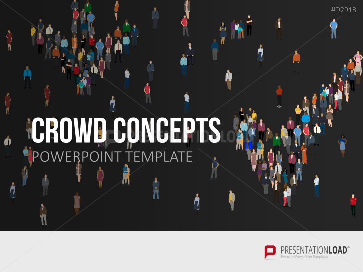 Crowd Concepts | PowerPoint Templates | PresentationLoad