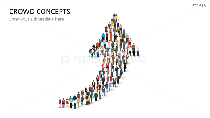 Crowd Concepts | PowerPoint Templates | PresentationLoad